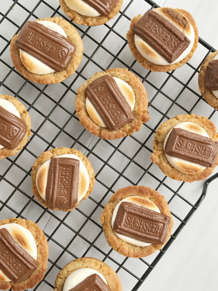 Smores Cookie Cups - Together as Family