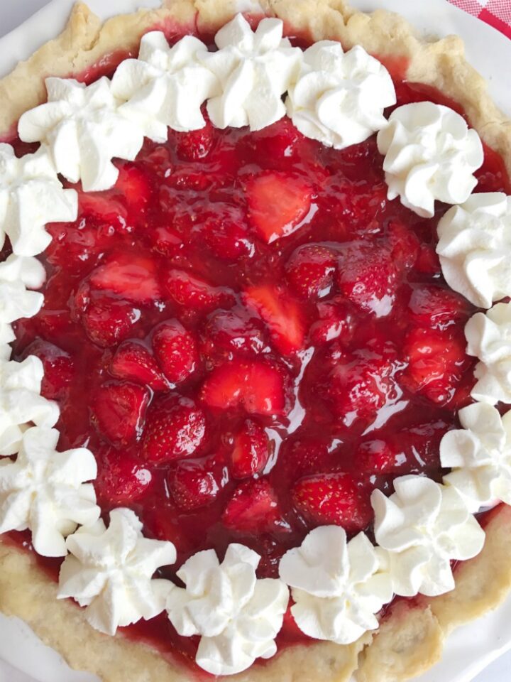 Fresh Strawberry Pie - Together as Family