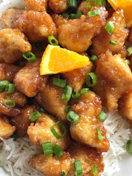 Baked Orange Chicken - Together as Family