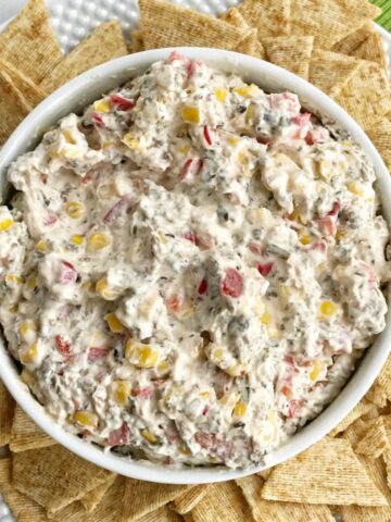 Vegetable Ranch Dip - Together as Family