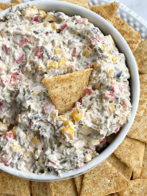 Vegetable Ranch Dip - Together as Family