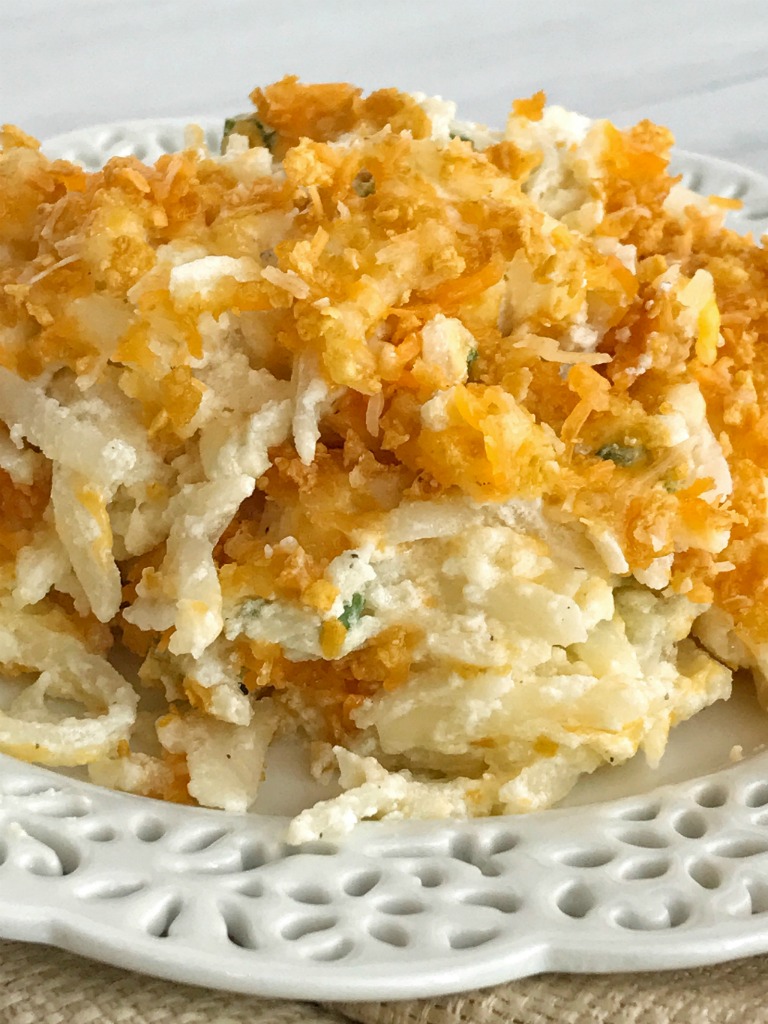 Cheesy Shredded Potato Casserole - Together as Family