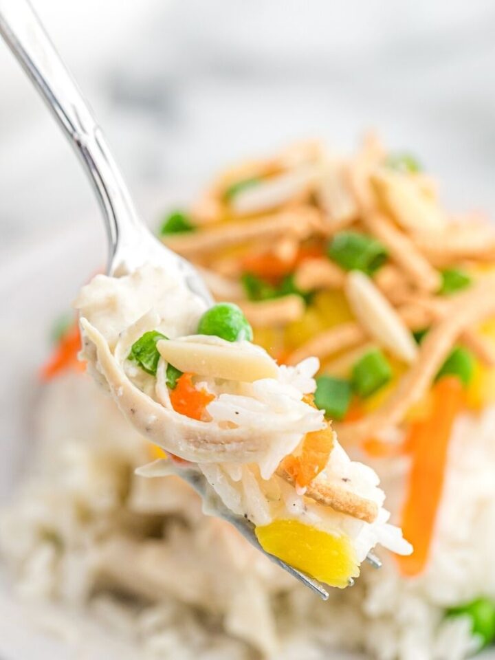 Hawaiian Haystacks (Easy Homemade Chicken Gravy) - Together as Family