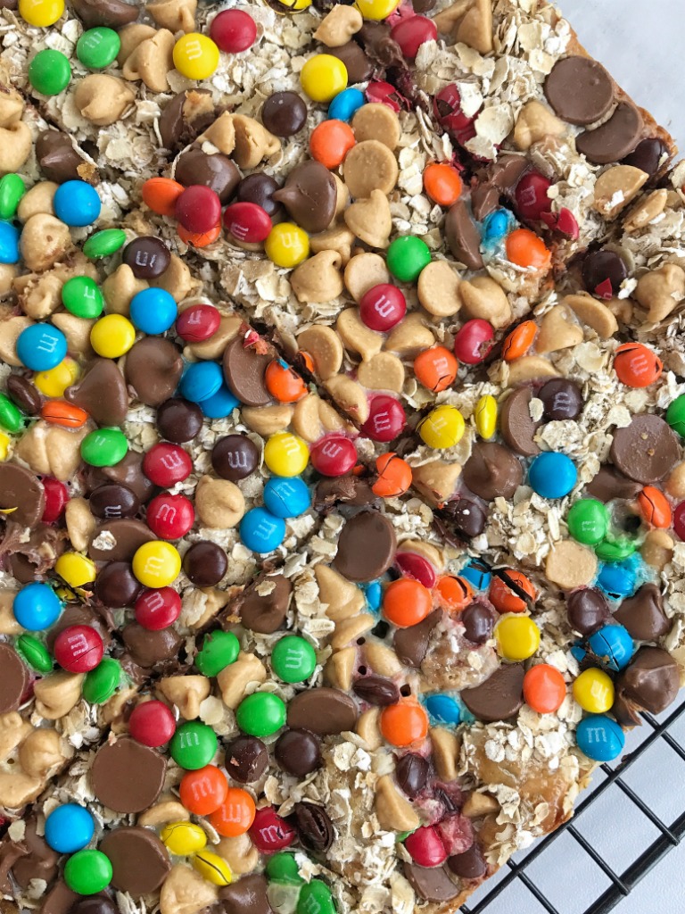 Monster Cookie Magic Bars - Together as Family