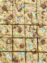 Easter Surprise Confetti Cookie Bars - Together as Family