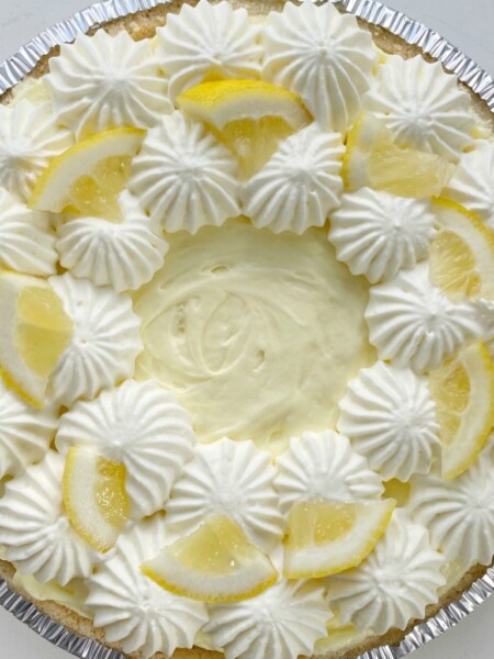 No Bake Lemon Pudding Pie - Together as Family