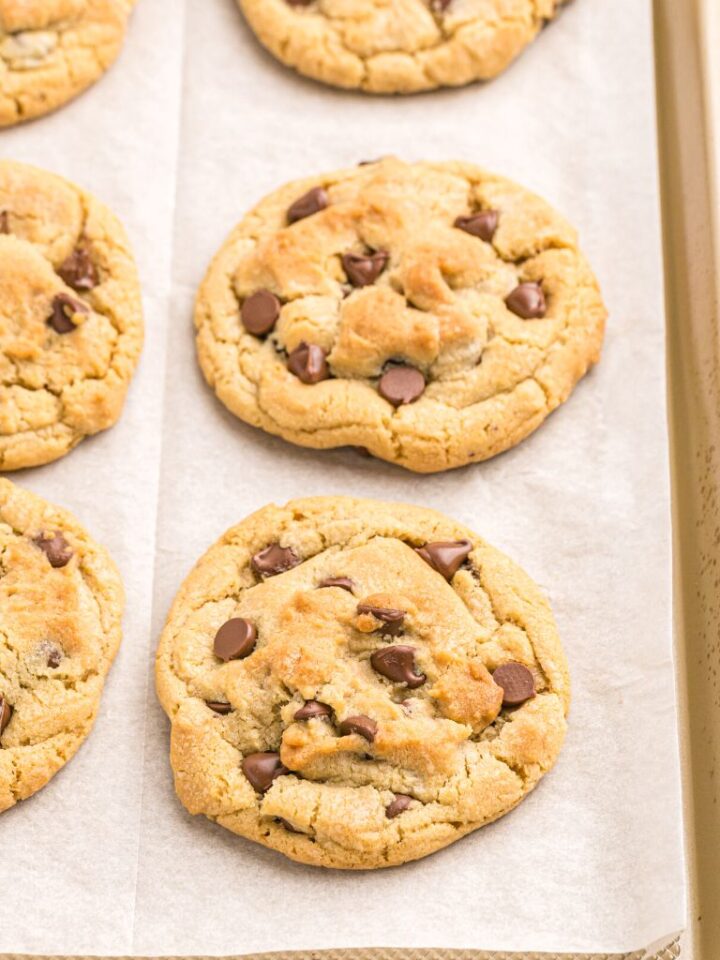 Perfect Chocolate Chip Cookies (Thick & Chewy) - Together as Family
