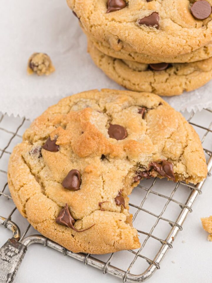 Perfect Chocolate Chip Cookies (Thick & Chewy) - Together as Family