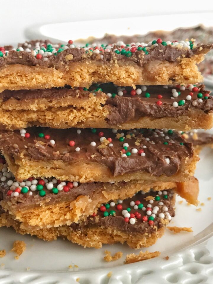 Ritz Cracker Toffee - Together as Family