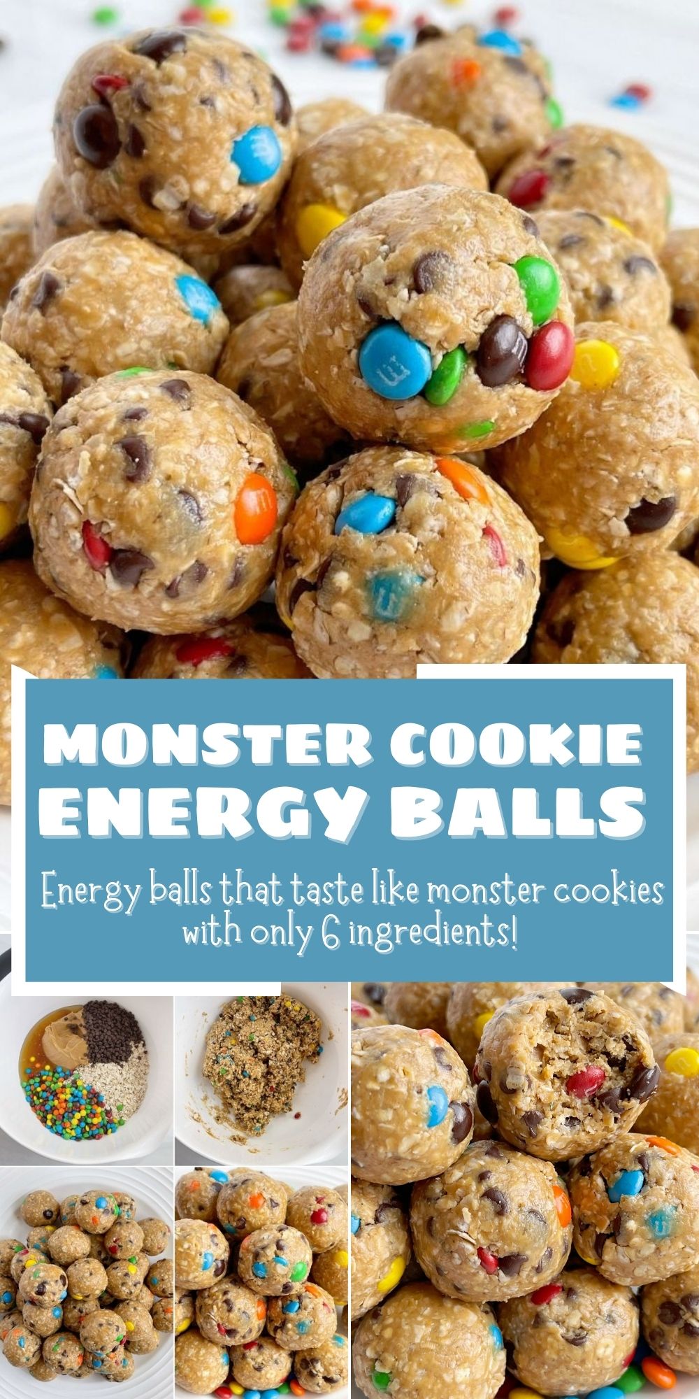 Monster Cookie Energy Balls - Together as Family