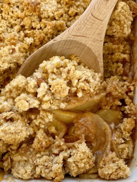Oatmeal Cookie Apple Crumble - Together as Family