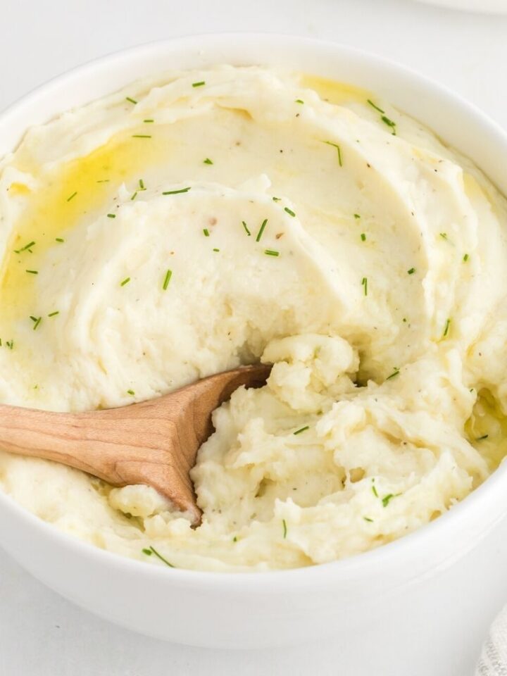 Cream Cheese Mashed Potatoes - Together as Family