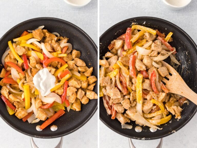 Skillet Ranch Chicken Fajitas - Together as Family