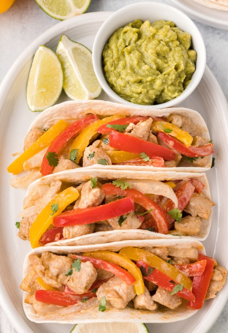 Skillet Ranch Chicken Fajitas - Together as Family