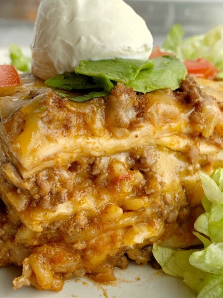 Burrito Lasagna Together As Family