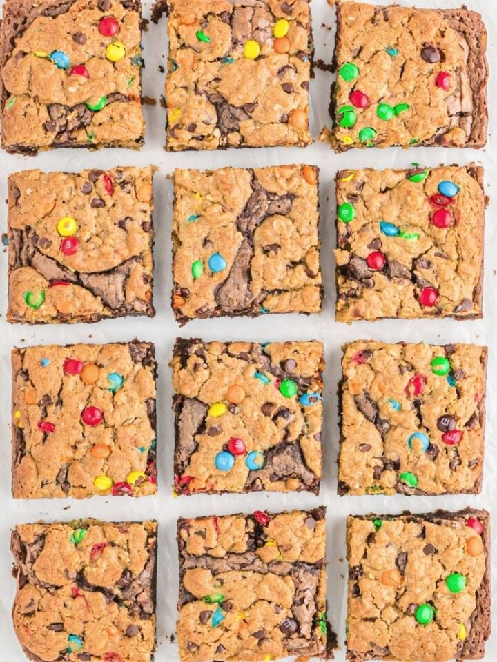 Monster Cookie Brownies - Together as Family