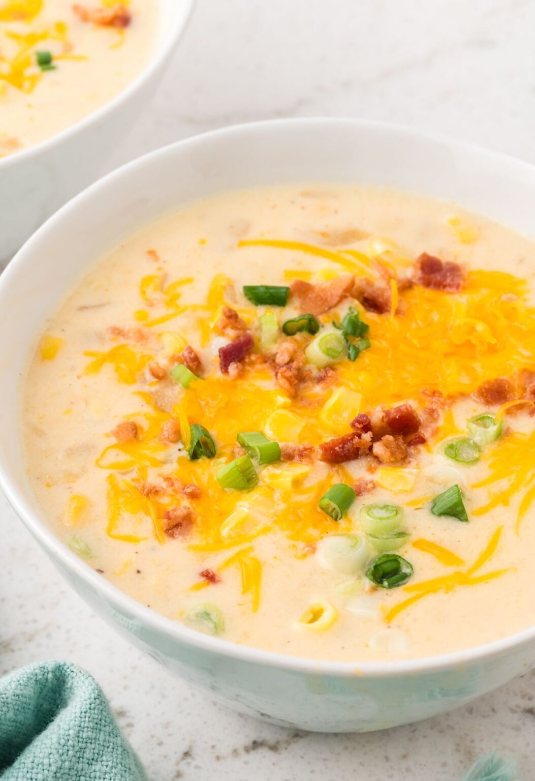 Instant Pot Potato Corn Chowder - Together as Family