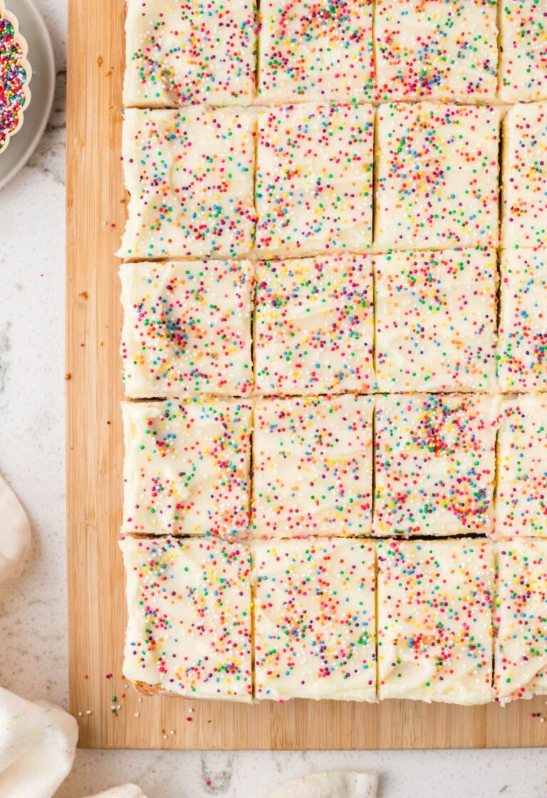 Funfetti Cake Batter Cookie Bars - Together as Family