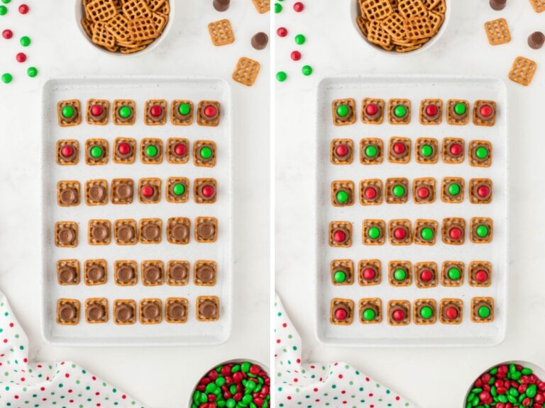 Christmas Rolo Pretzels - Together as Family