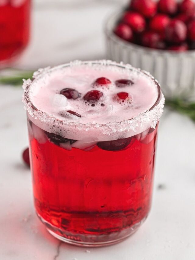 Cranberry Cider Sparkling Punch - Together as Family