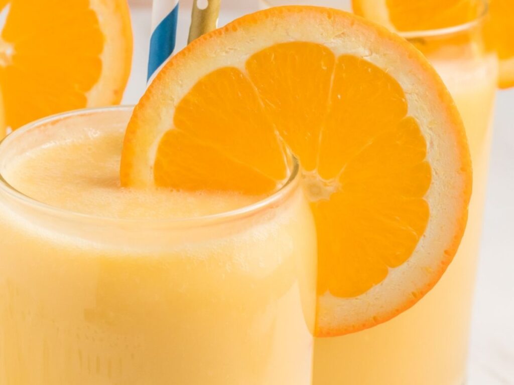 Orange Peach Smoothie - Together as Family