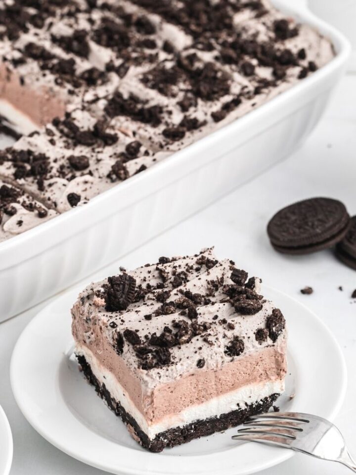 Layered Oreo Dessert - Together as Family