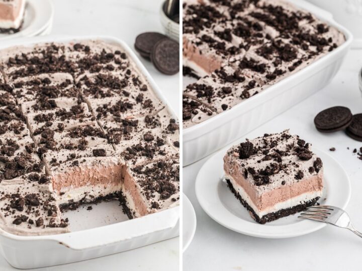Layered Oreo Dessert - Together as Family