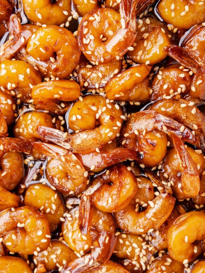 Honey Garlic Shrimp - Together as Family