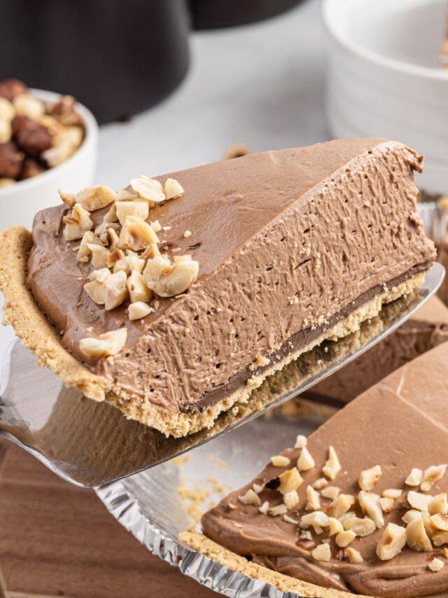 Easy Nutella Pie - Together as Family