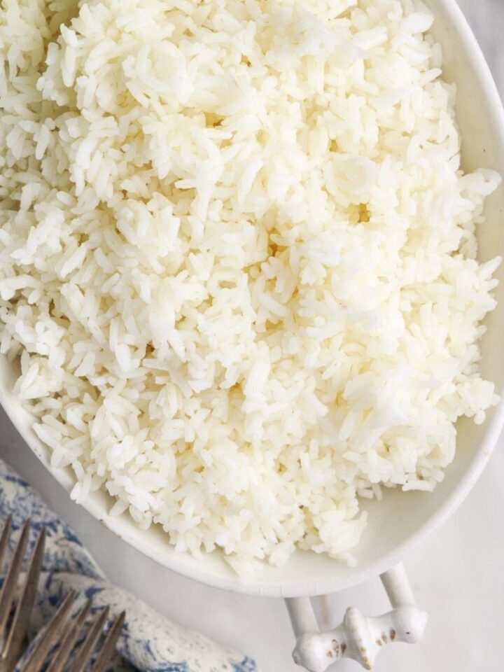Instant Pot White Rice - Together as Family