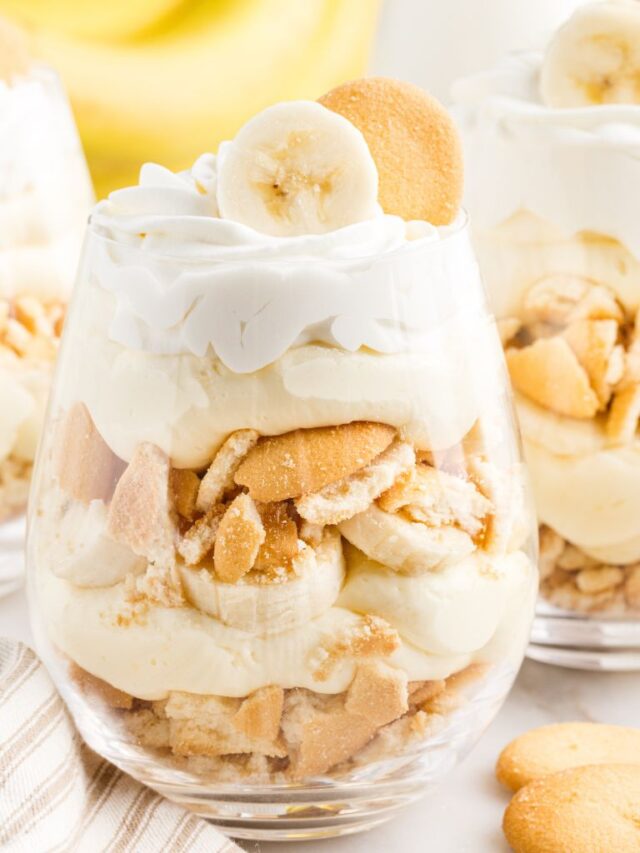 Banana Pudding Parfaits - Together as Family