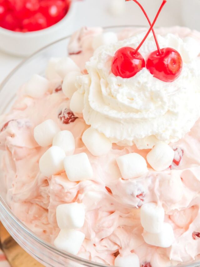 Marshmallow Cherry Fluff - Together as Family