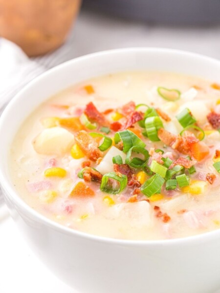 Ham and Corn Chowder - Together as Family