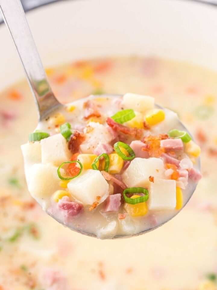 Ham and Corn Chowder - Together as Family