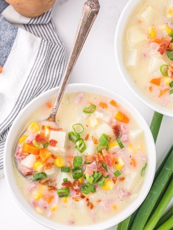 Ham and Corn Chowder - Together as Family
