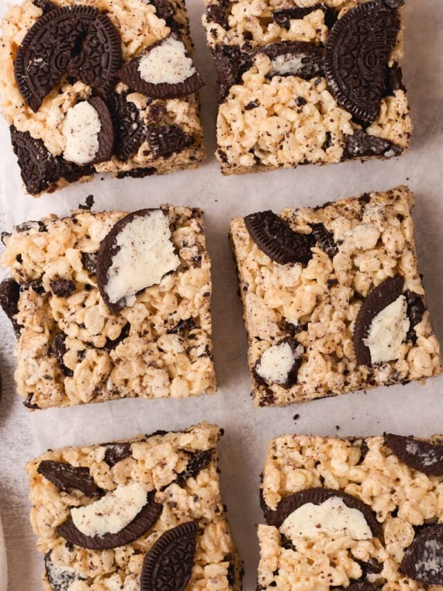 Oreo Rice Krispie Treats - Together as Family