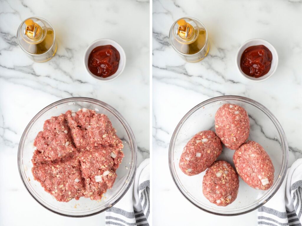 Sheet Pan Mini Meatloaf Recipe - Together as Family