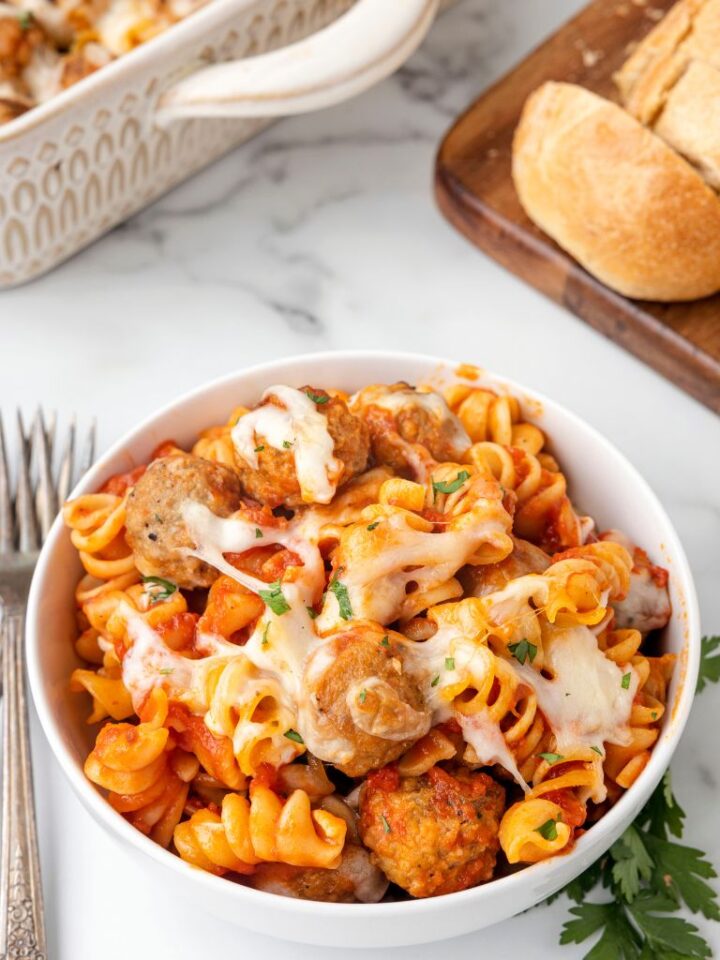 Dump and Bake Meatball Casserole - Together as Family