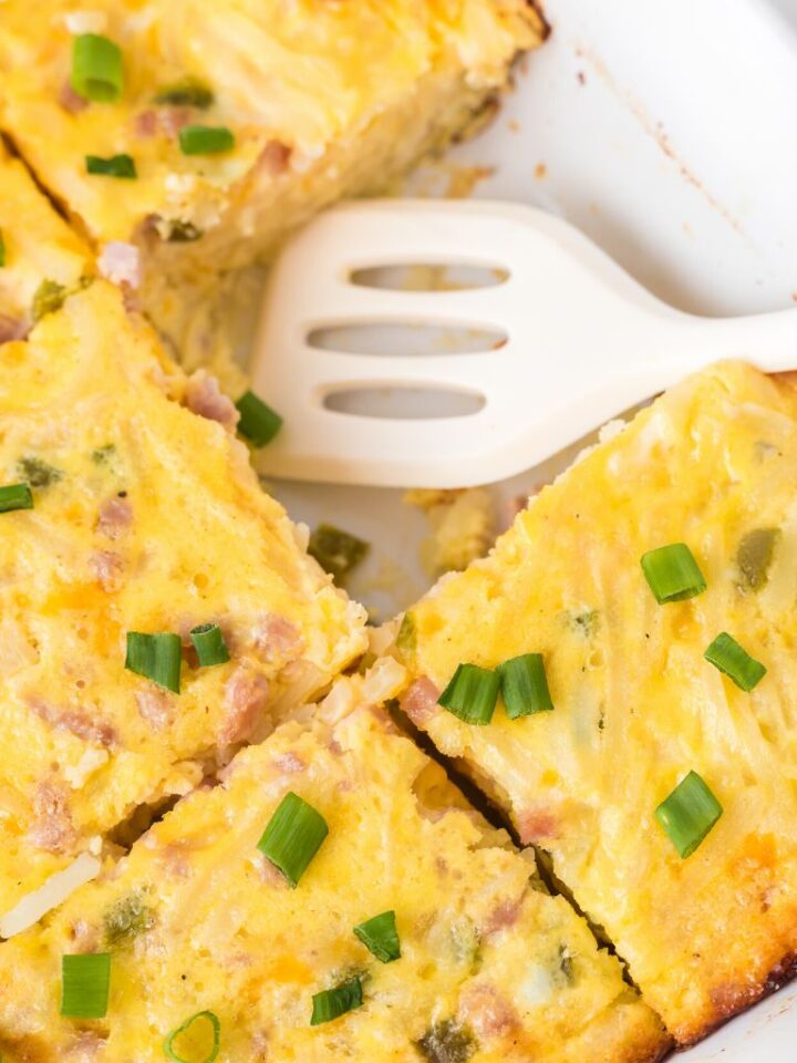 Ham and Hashbrown Breakfast Casserole - Together as Family
