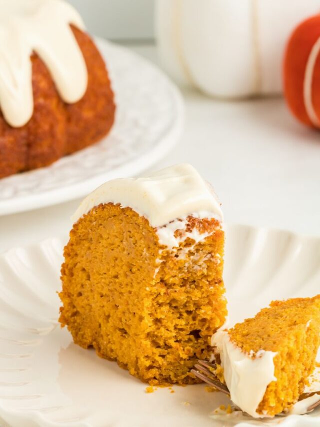 Pumpkin Spice Bundt Cake (Made With a Cake Mix) - Together as Family