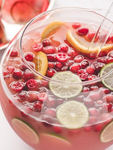 Citrus Cranberry Punch - Together as Family