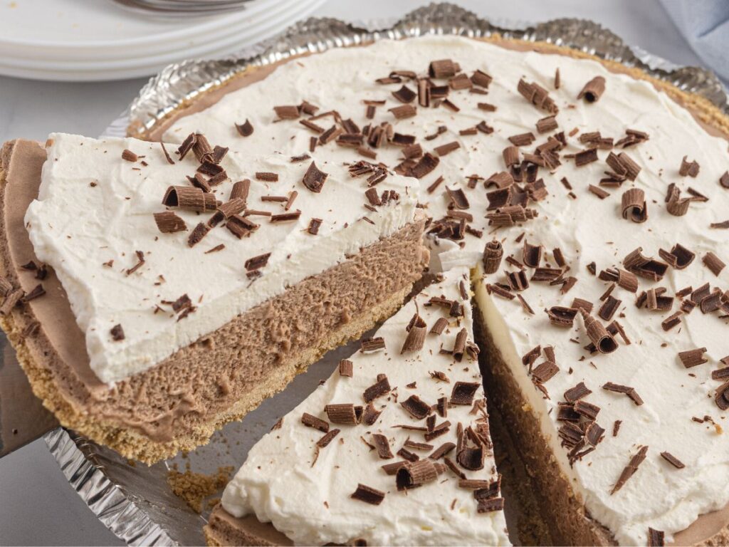 Milk Chocolate Marshmallow Pie - Together as Family