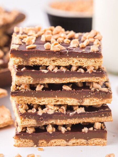 Graham Cracker Toffee - Together as Family