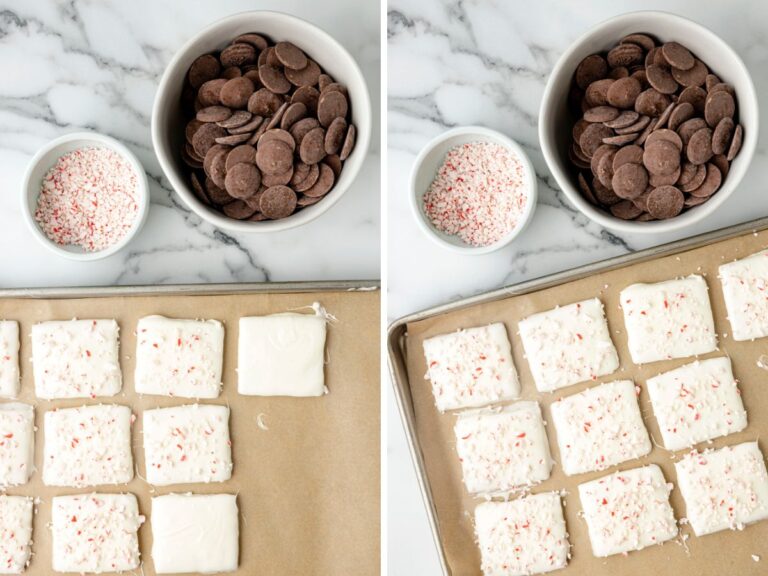 Peppermint Bark Graham Crackers - Together as Family