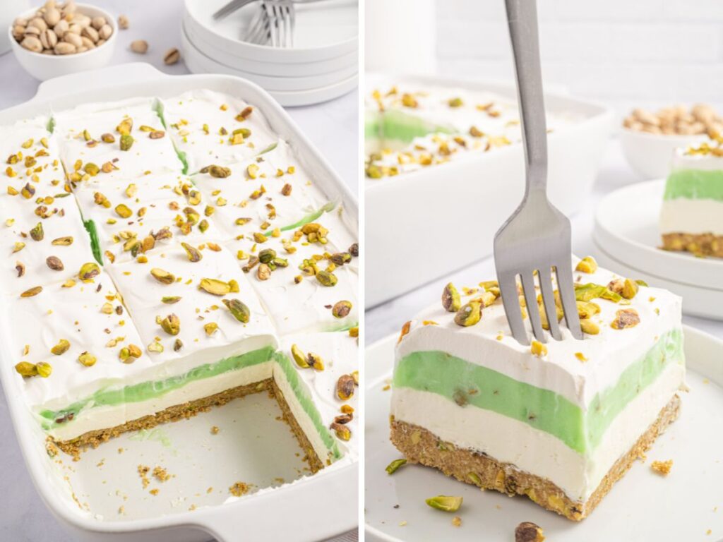Pistachio Pudding Dessert - Together as Family