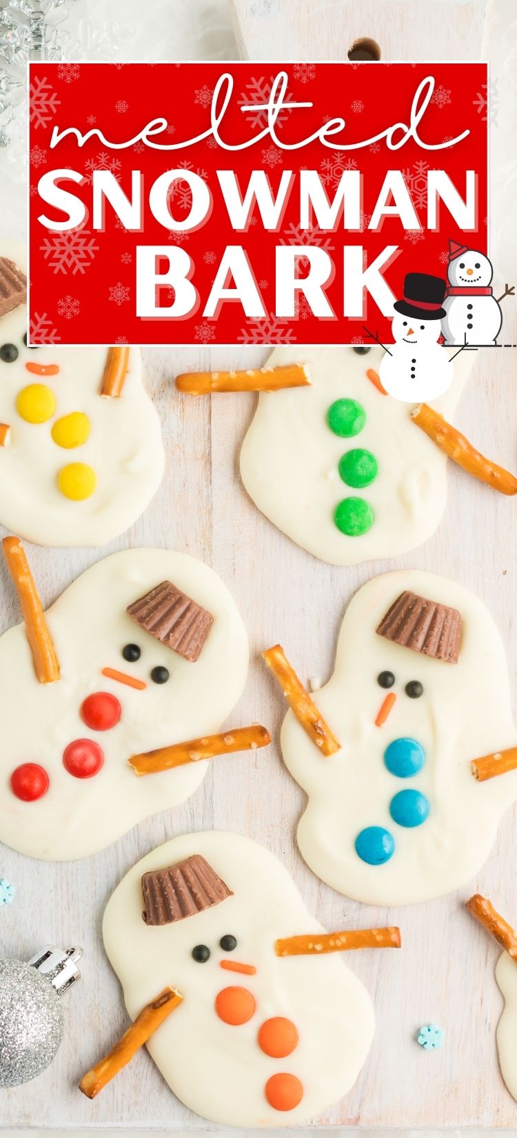 Melted Snowman Bark - Together as Family
