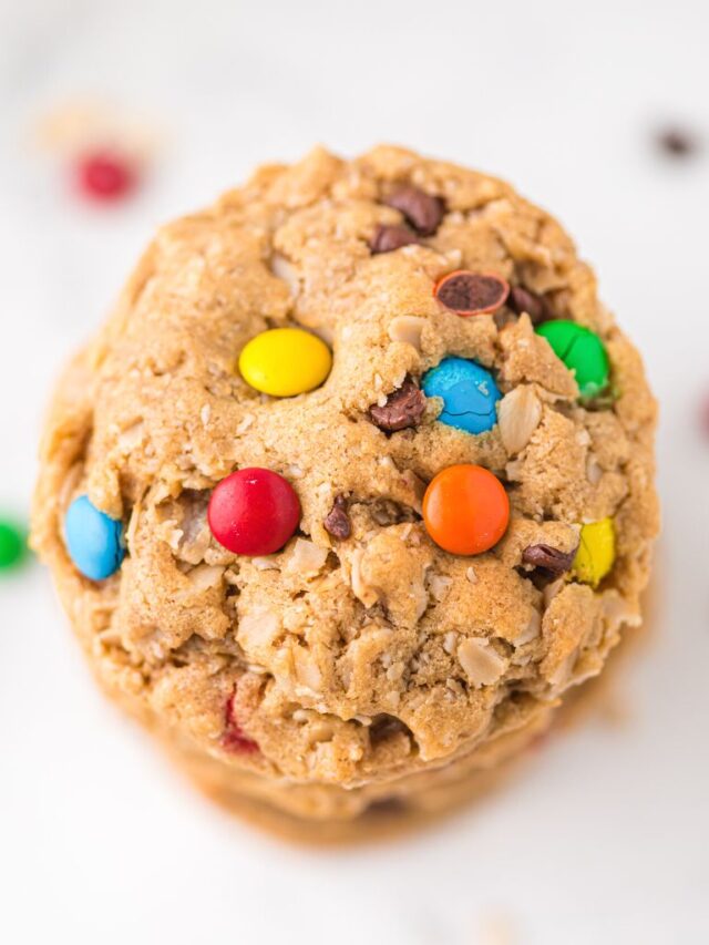 Thick & Chewy Bakery Style Monster Cookies - Together as Family