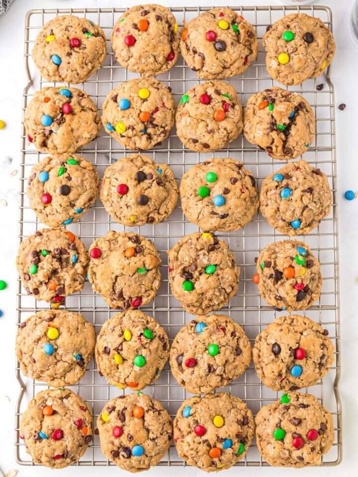 Thick & Chewy Bakery Style Monster Cookies - Together as Family