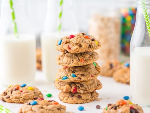 Thick & Chewy Bakery Style Monster Cookies - Together as Family