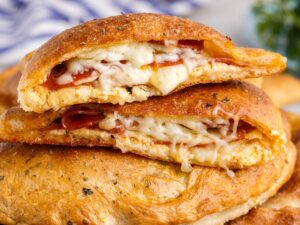 Pepperoni Calzones - Together as Family